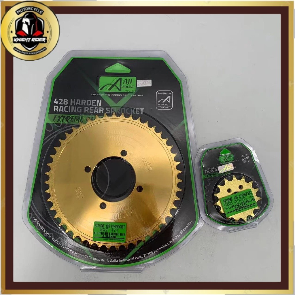 Aji RACING 428 RXZ LC135 Y125 SRL EXTREME SPROCKET 14T 15T 31T - 47T ...