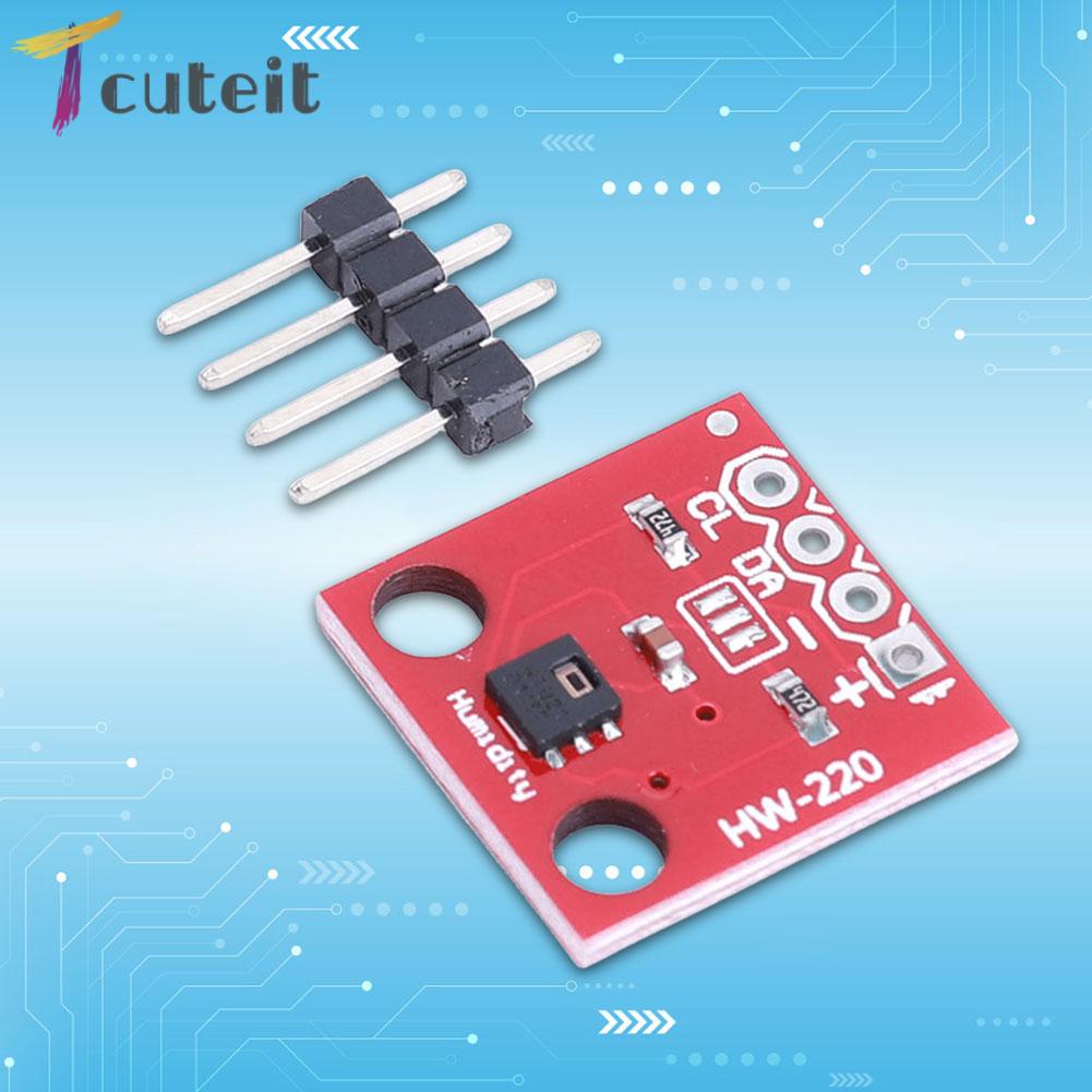 โมดูลเซนเซอร์อุณหภูมิ และความชื้นดิจิทัล HTU21D I2C 1.5V-3.6V GY-213V ...