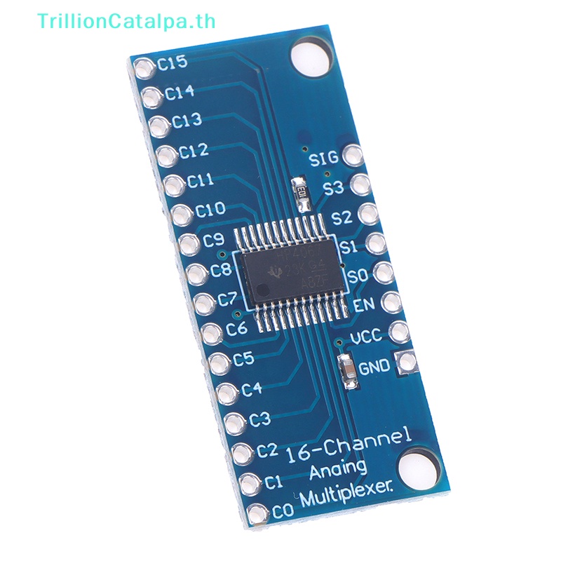 Trillioncatalpa Arduino บอร์ดโมดูลดิจิทัล 74HC4067 CD74HC4067 16 ช่อง ...