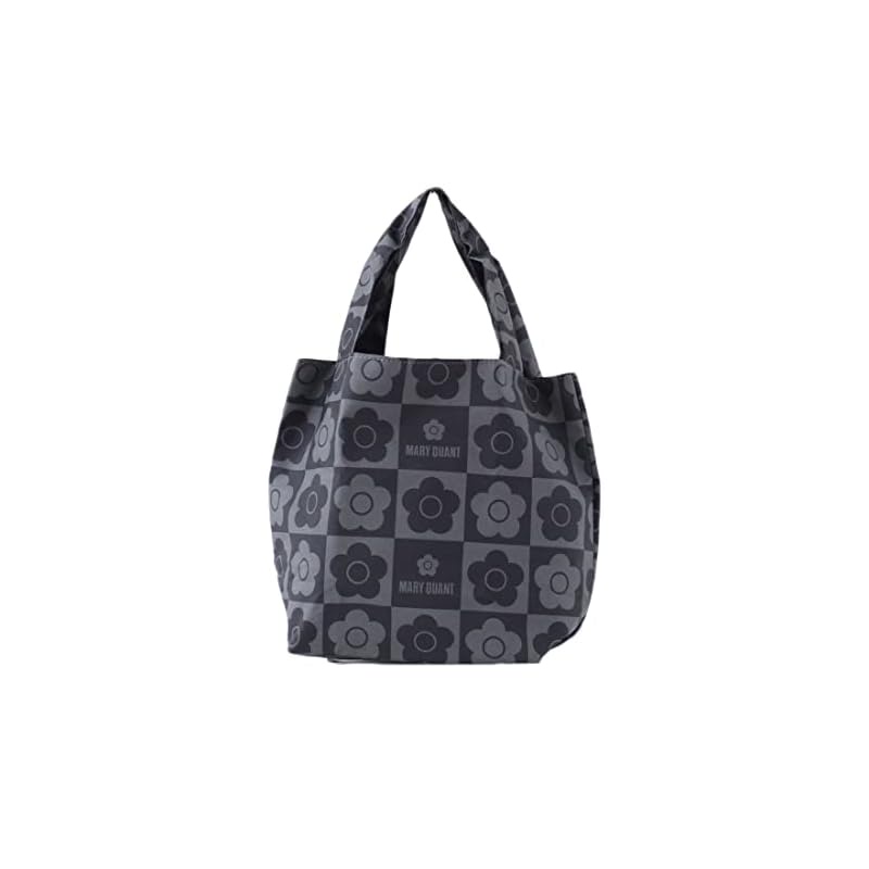 MARY QUANT Eco Bag (Small Size/Black) Floral Daisy Bag Ladies My Bag ...