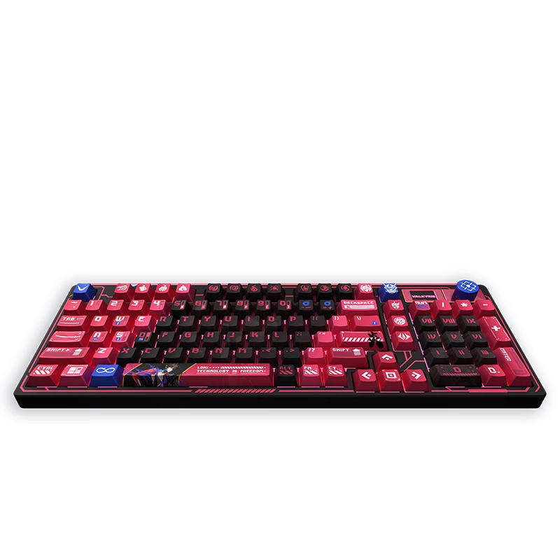 VALKYRIE VK99-Loki ที่กําหนดเองคีย์บอร์ดแบบกลไกสามโหมด 2.4G/แบบมีสาย ...