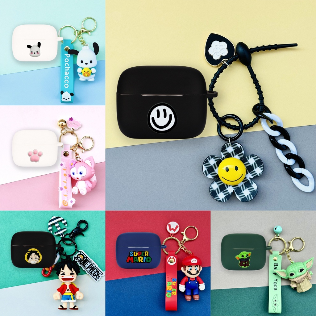 For Anker Soundcore A20i Case Creative Daisy One Piece Luffy Keychain ...