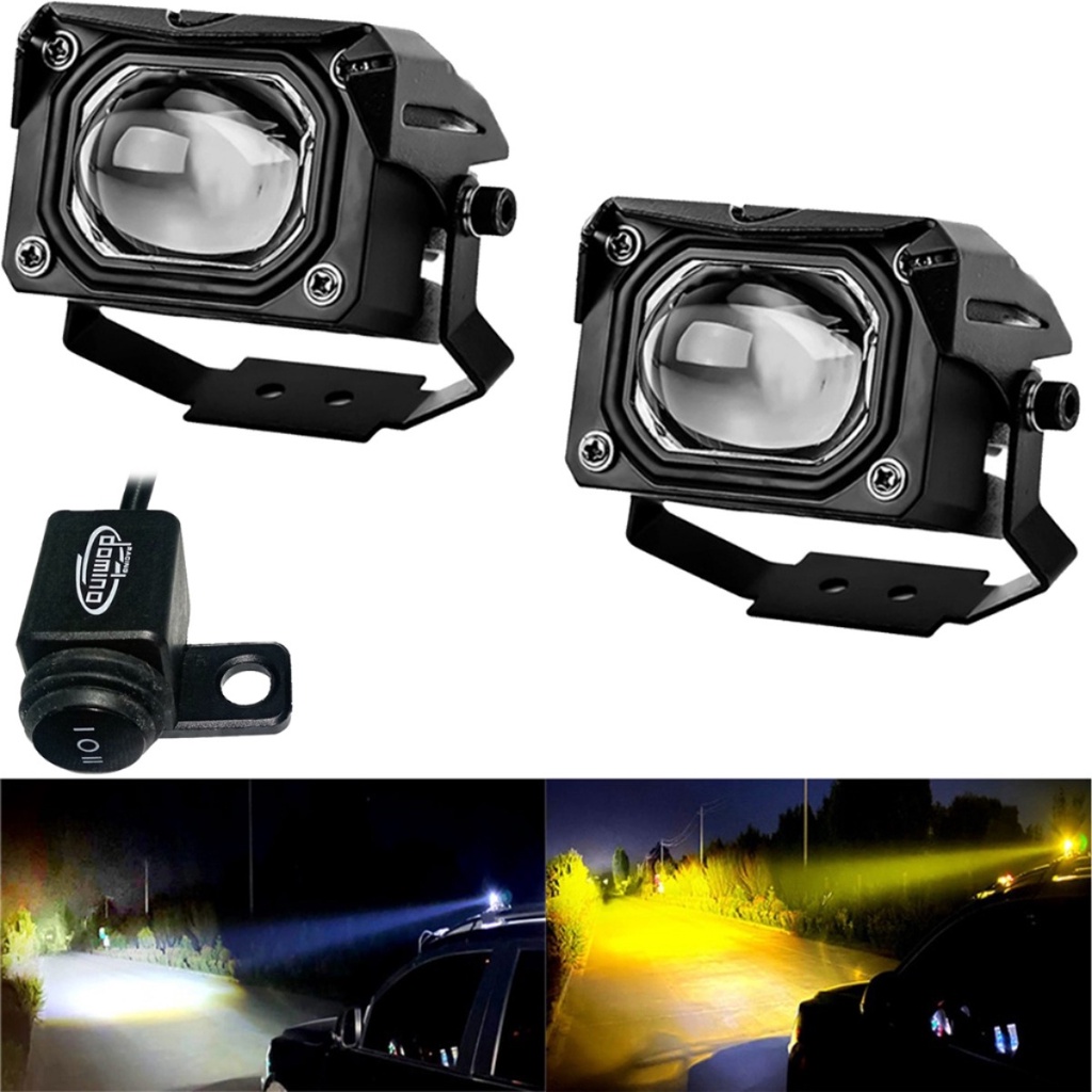2PCS mini driving light v7 pro 40w hi/ลำแสงแสงต่ำเป็นสุดยอดมาก | Shopee ...