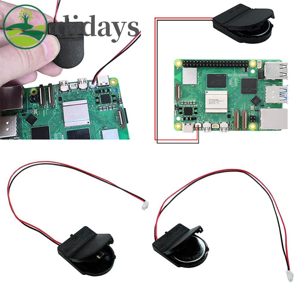 กล่องแบตเตอรี่นาฬิกาเรียลไทม์ สําหรับ Raspberry Pi 5 RTC RPI 5 Pi5 ...
