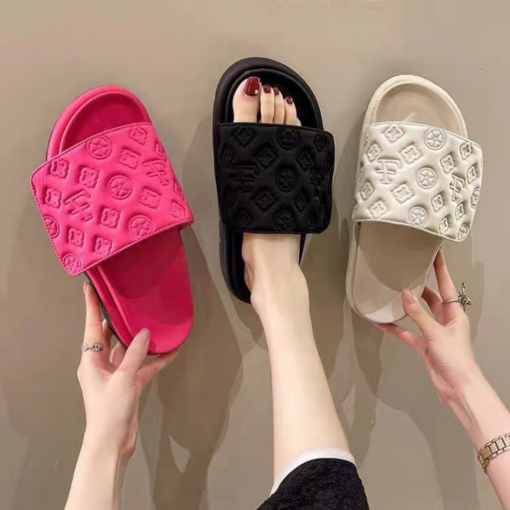 ABCD Shoes รองเท้า LV. สายคาดนุ่ม ใส่สบาย พื้น 2 ชั้น ซัพพอร์ตเท้า 4 ...