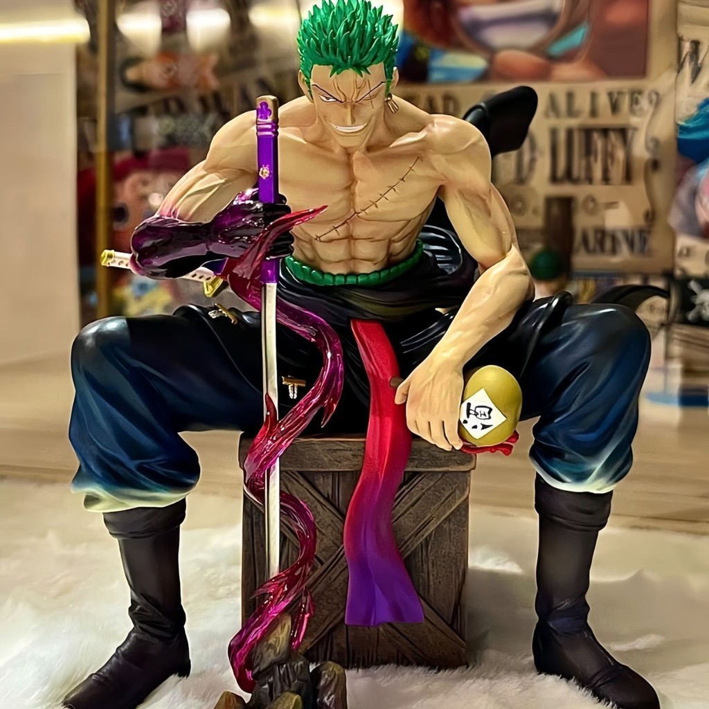 ฟิกเกอร์ One Piece Swordsman Sauron Sitting Posture Series First ...