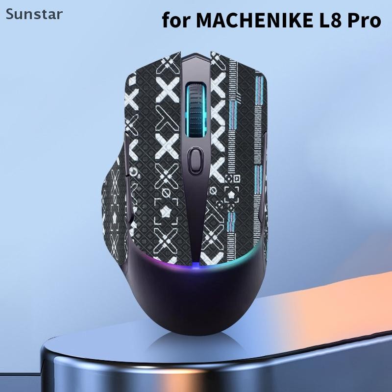 Sunstar ลื่นเมาส์สติกเกอร์ Grip เทปสเก็ตสําหรับ MACHENIKE L8 PRO เมาส์สําหรับเล่นเกมเดสก์ท็อป ...