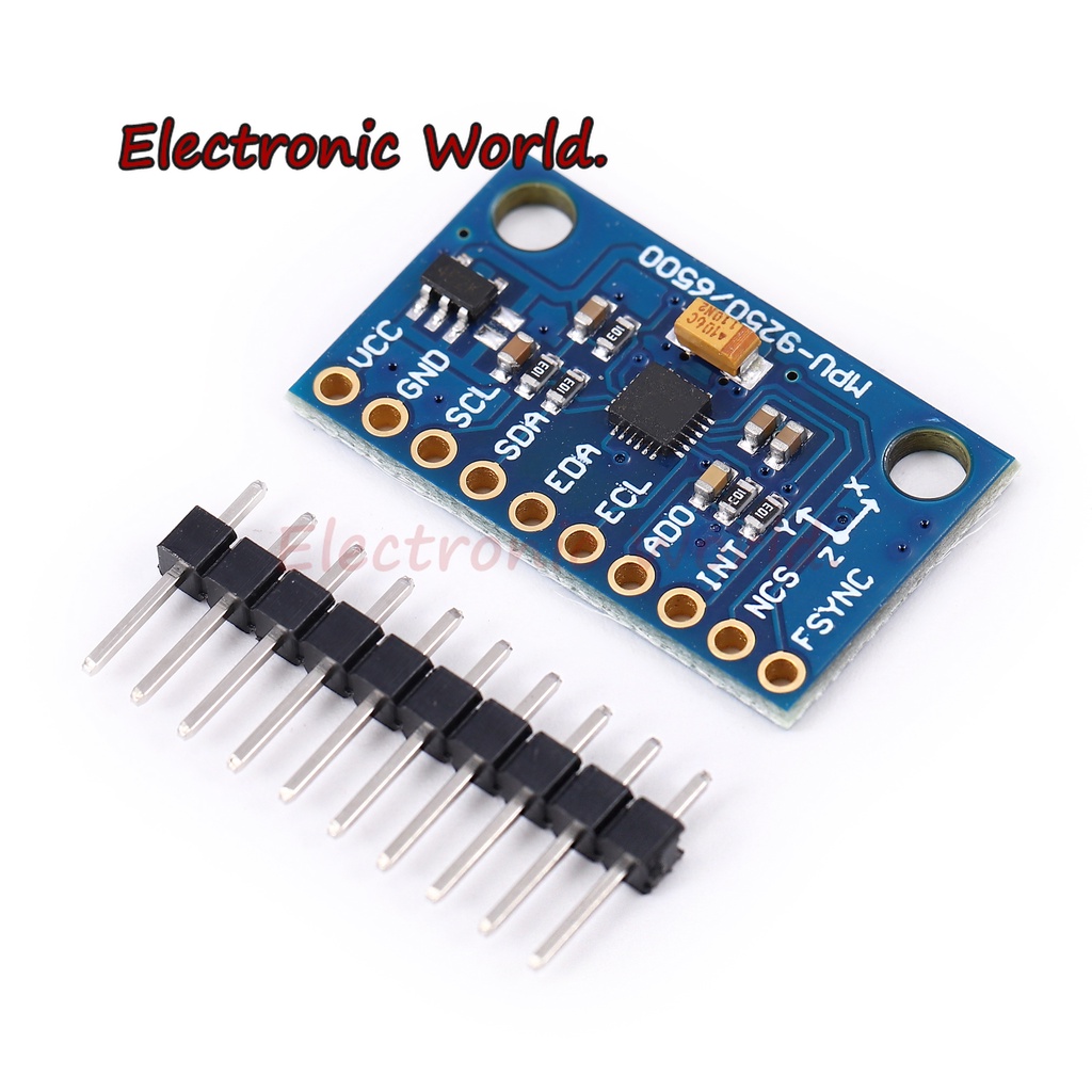 Iic I2C SPI MPU6500 MPU-6500 โมดูลเซนเซอร์วัดความเร็วไจโรสโคป 6 แกน ...