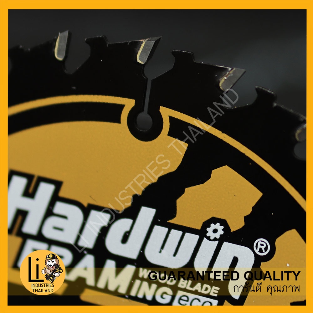 Hardwin ใบวงเดือนคาไบด์ ขนาด 110มิล ตัดไม้ เหล็ก อลูมิเนียม | Shopee Thailand