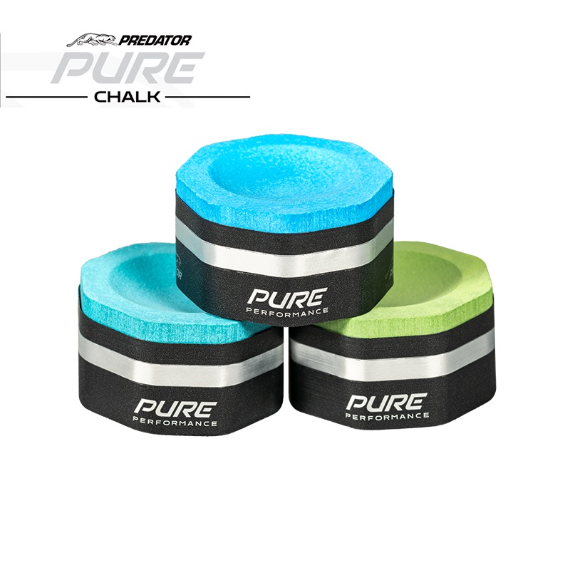 Predator ชอล์กฝนหัวคิว คละ 3 รุ่น Pure Chalk - 3pc Sampler Pack ...