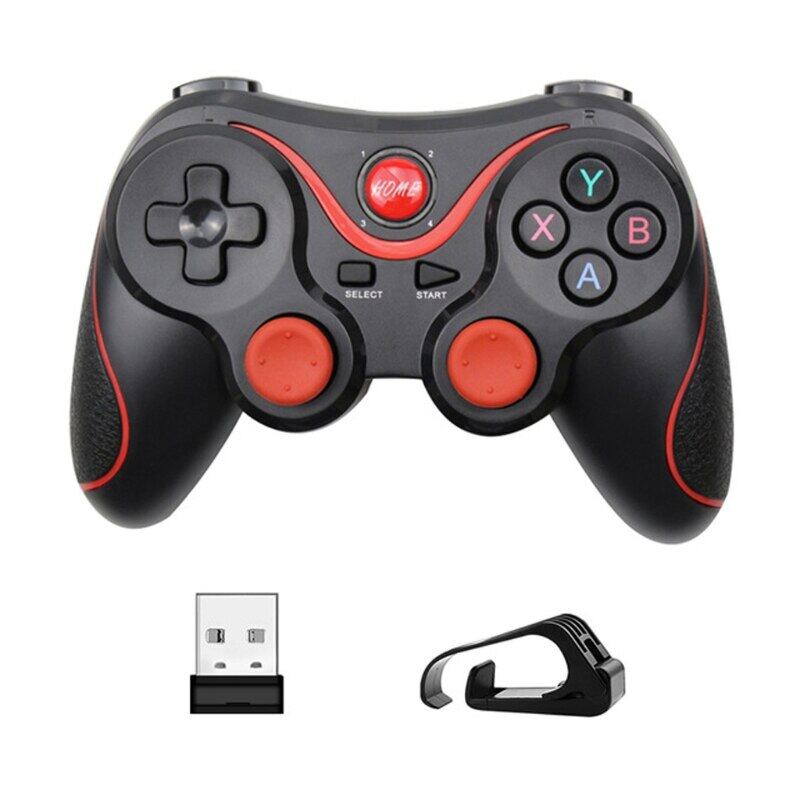 จอยเกมส์ joystick T3บลูทูธไร้สายGamepad S600 STB S3VR Game Controller ...