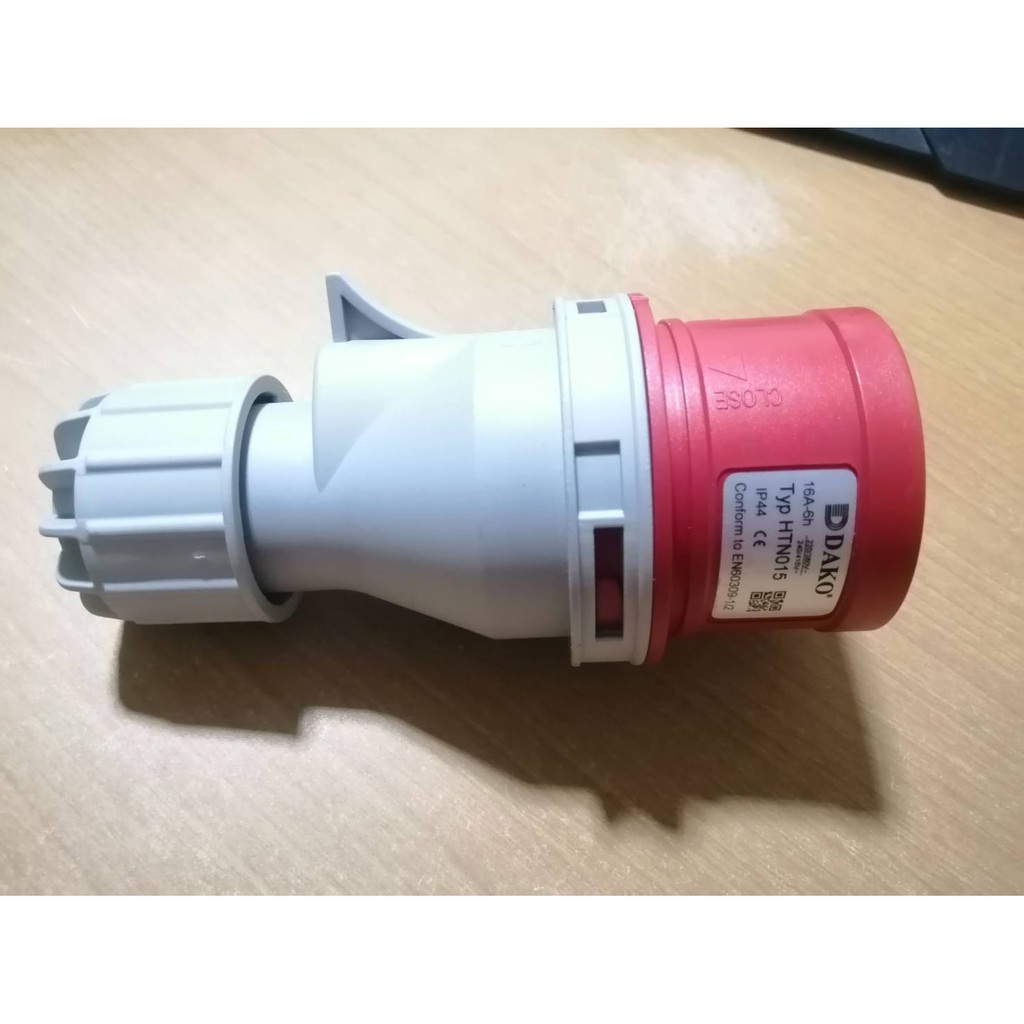 Dako Power Plug (เพาเวอร์ปลั๊ก) รุ่น HTN015 16A 380V-415V 5Pin ระดับกัน ...