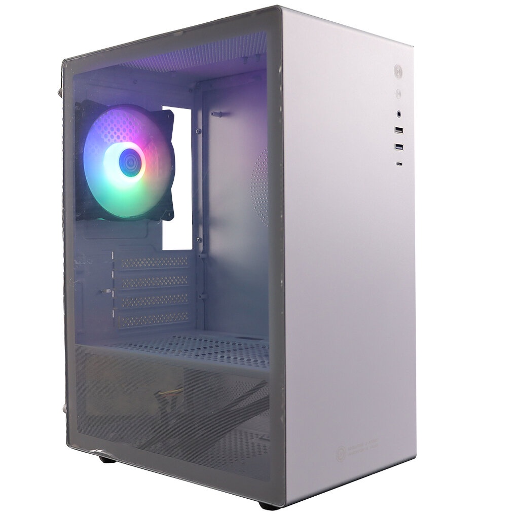 (1090) เคสคอมพิวเตอร์ Neolution E-Sport HIKARI WHITE Gaming Case ...