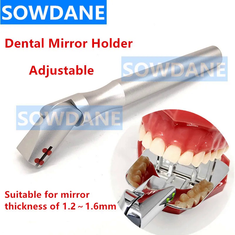 Dental Mirror Holder Mouth Mirror Gripper Metal Materials Dentistry ...