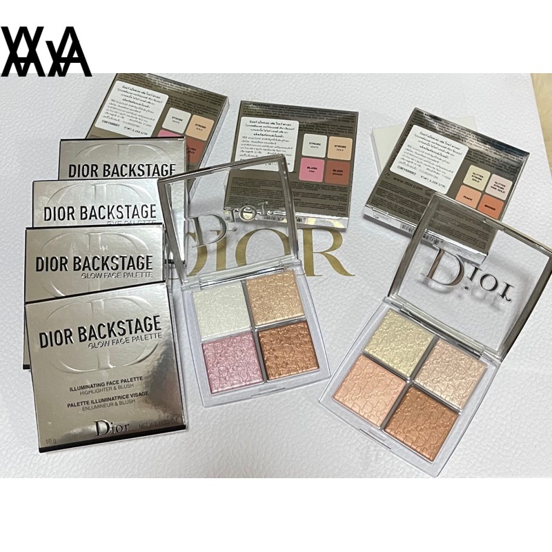 DIOR BACKSTAGE Glow Face Palette 001,004 | Shopee Thailand