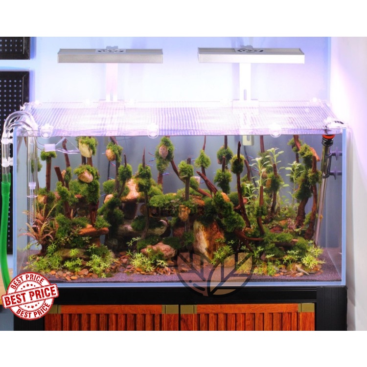 LFA ตาข่ายกันปลาโดดครบชุด fish tank cover invisible anti-jump net ...