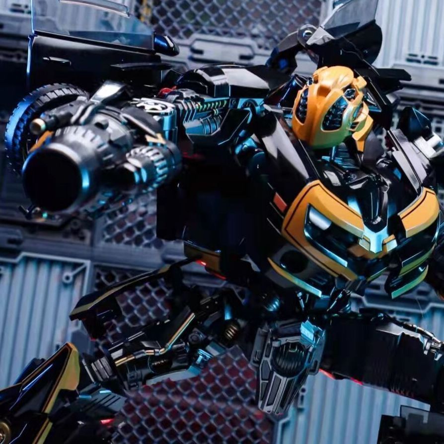 BB02 Black Bee Bumblebee Warrior ขยายรุ่นโลหะผสม Chevrolet กีฬารถการ ...