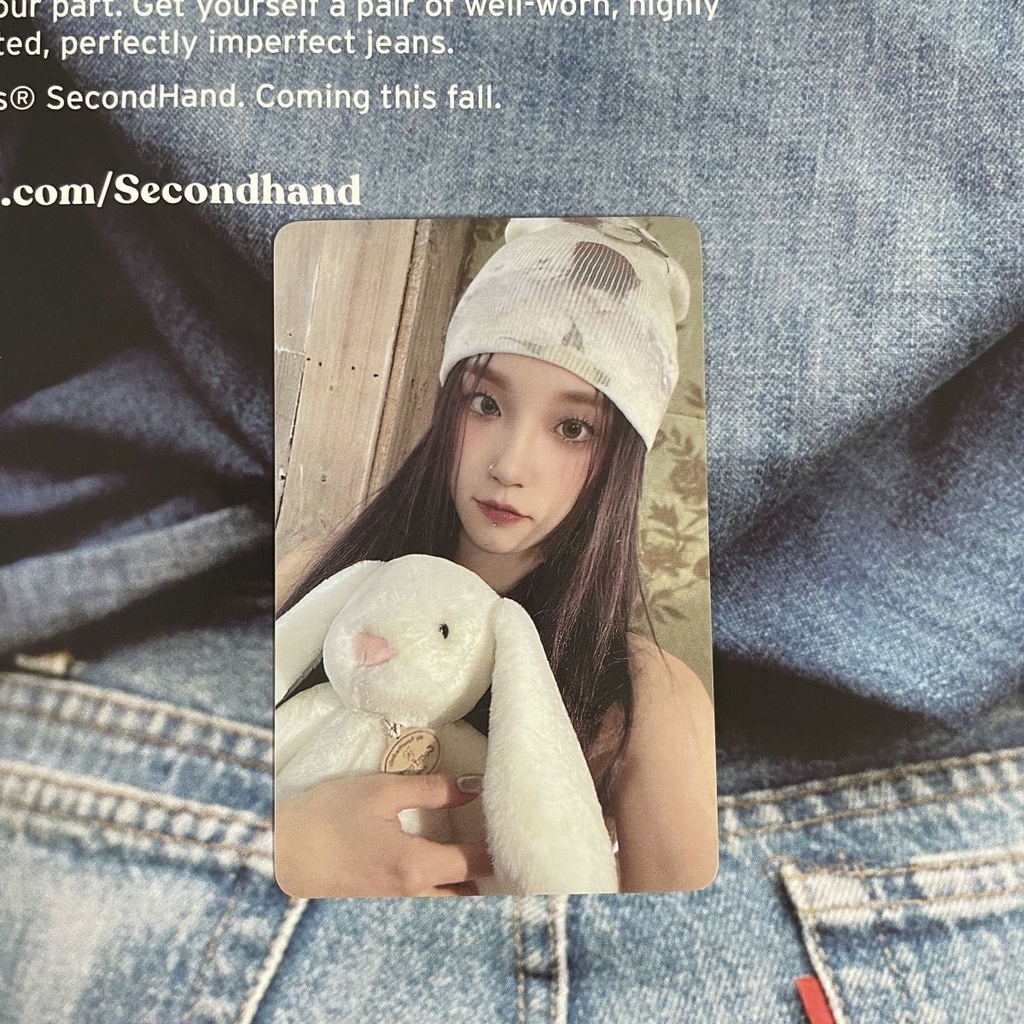 ของแท้ โฟโต้การ์ด gidle i feel quee Song Yuqi Flower Arrangement Qi Hug ...