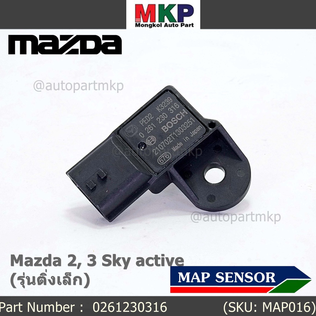 ***ราคาพิเศษ***Map sensor ของใหม่ 100% Map SENSOR Mazda 2,3 Skyactive ...