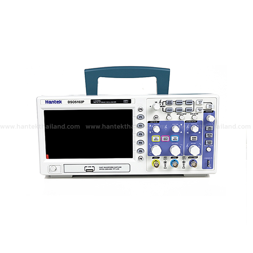 Hantek DSO5102P ออสซิลโลสโคปแบบตั้งโต๊ะขนาด 100 MHz 2 ช่อง | Shopee ...