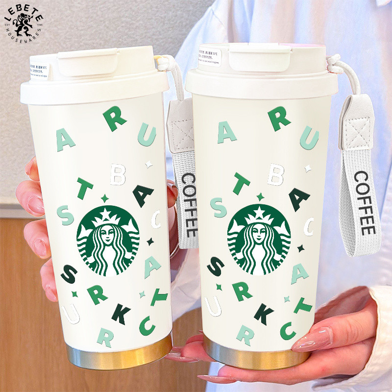 ถ้วยกาแฟอเมริกัน LEBETE 316 สแตนเลส ถ้วยเก็บความเย็นสำหรับผู้ชายและ ...