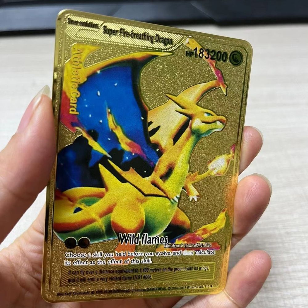 183200Point HP Raichu Pokemon Gold Metal Super Card Blastoise Eevee ...