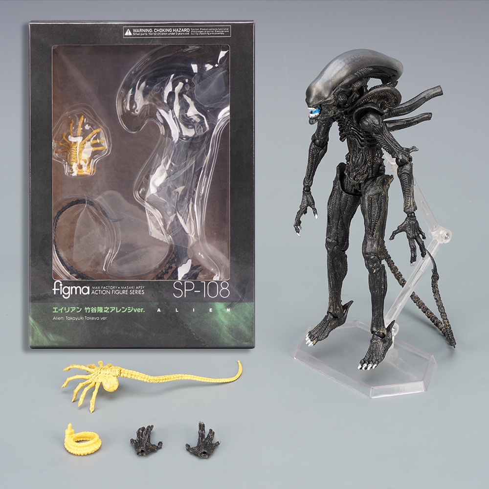 โมเดลฟิกเกอร์ Aliens Wars Figma 109 SP108 Predator 2 Alien Takayuki ...