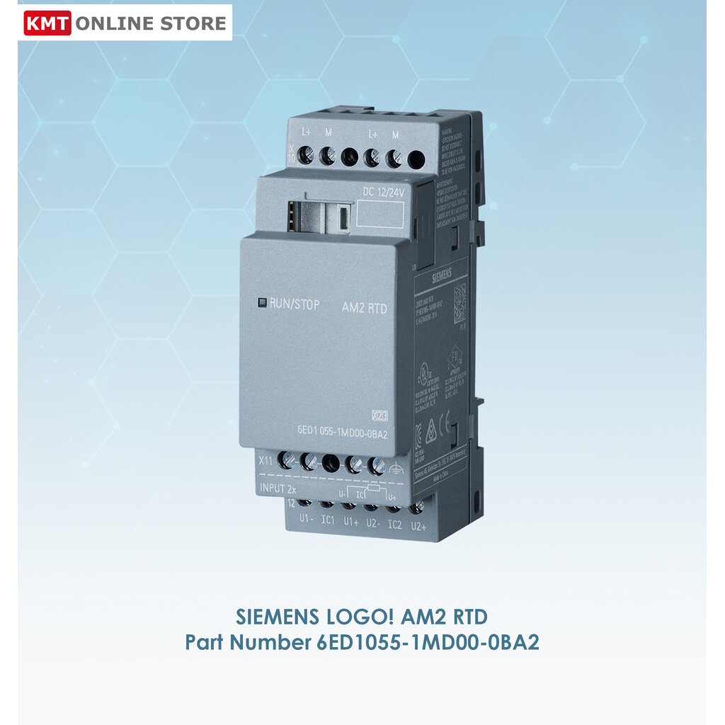SIEMENS LOGO! AM2 RTD | Shopee Thailand