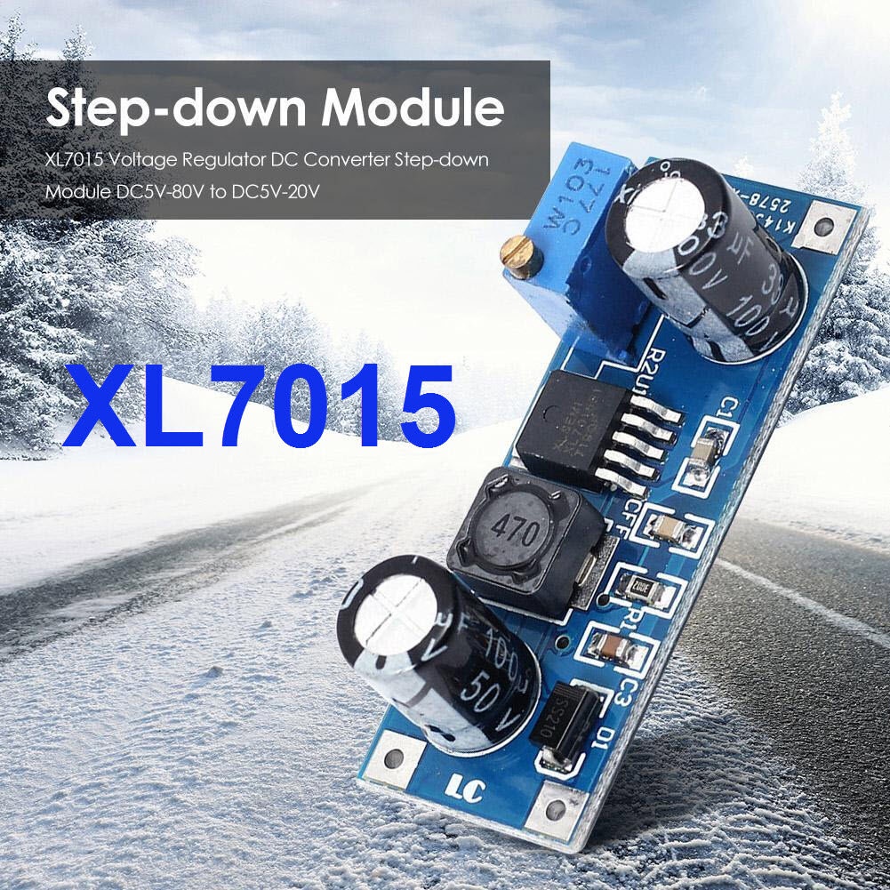 XL7015 HV 5-80V to 5-20V Step Down Adjustable Power Module | Shopee ...