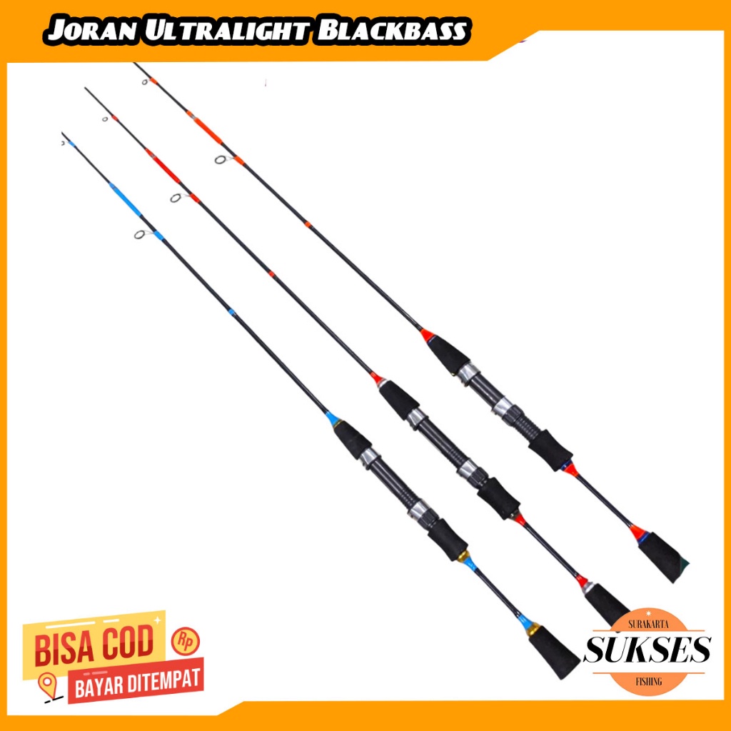 Joran UL Blackbass 2-6lb Max Drag 8kg 198cm ขายส่ง | Shopee Thailand
