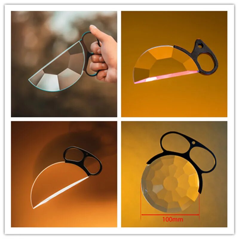 HandHeld Split Diopter Special Effects FX Filter Kaleidoscope Prism ...