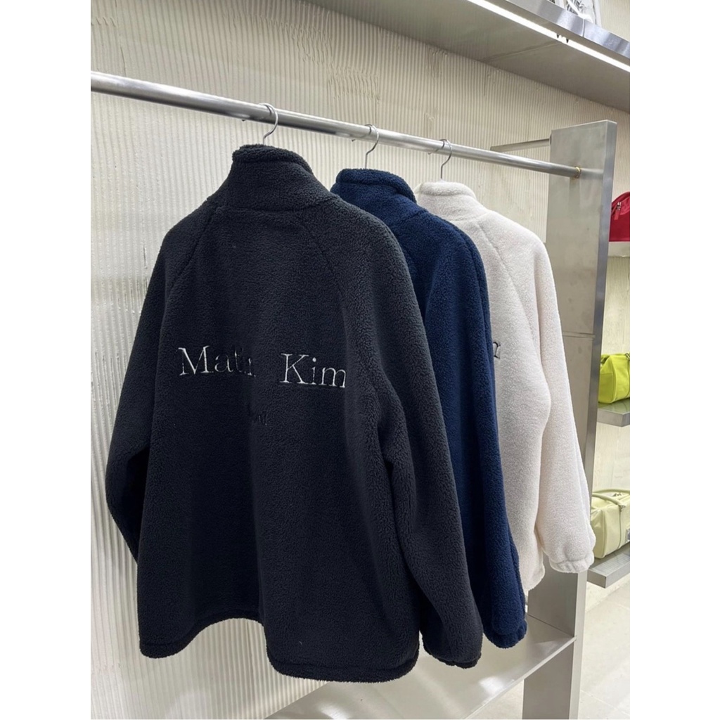 [SR-STUDIO] Matin kim พร้อมส่ง เสื้อแจ็กเก็ต ผ้าฟลีซ แบบหนา ปักลาย ทรง ...