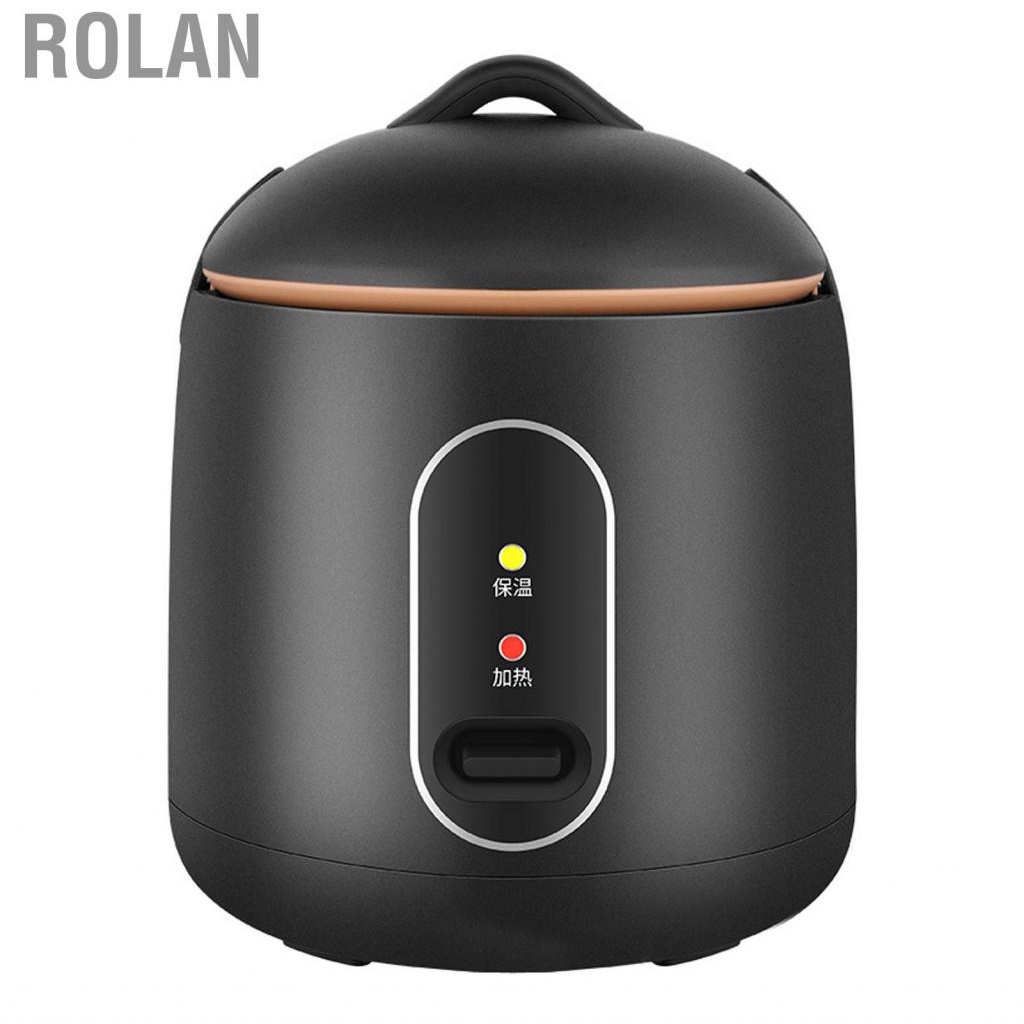 Rolan Home Mini Rice Cooker Black Small Dormitory Automatic 1.2L ...