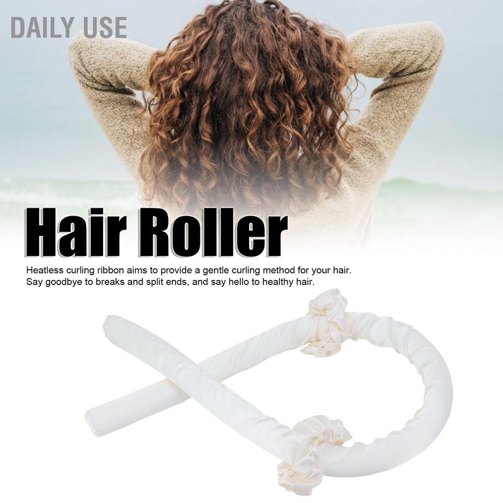 Daily Use Heatless Curling Rodแถบคาดศีรษะโฟมฟองน้ำไม่มีความร้อนผมRoller ...