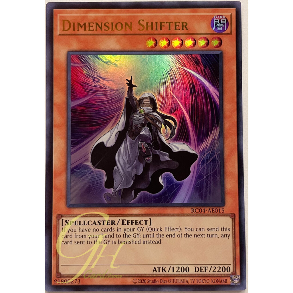 Yugioh [RC04-AE015] Dimension Shifter (Ultra Rare) | Shopee Thailand