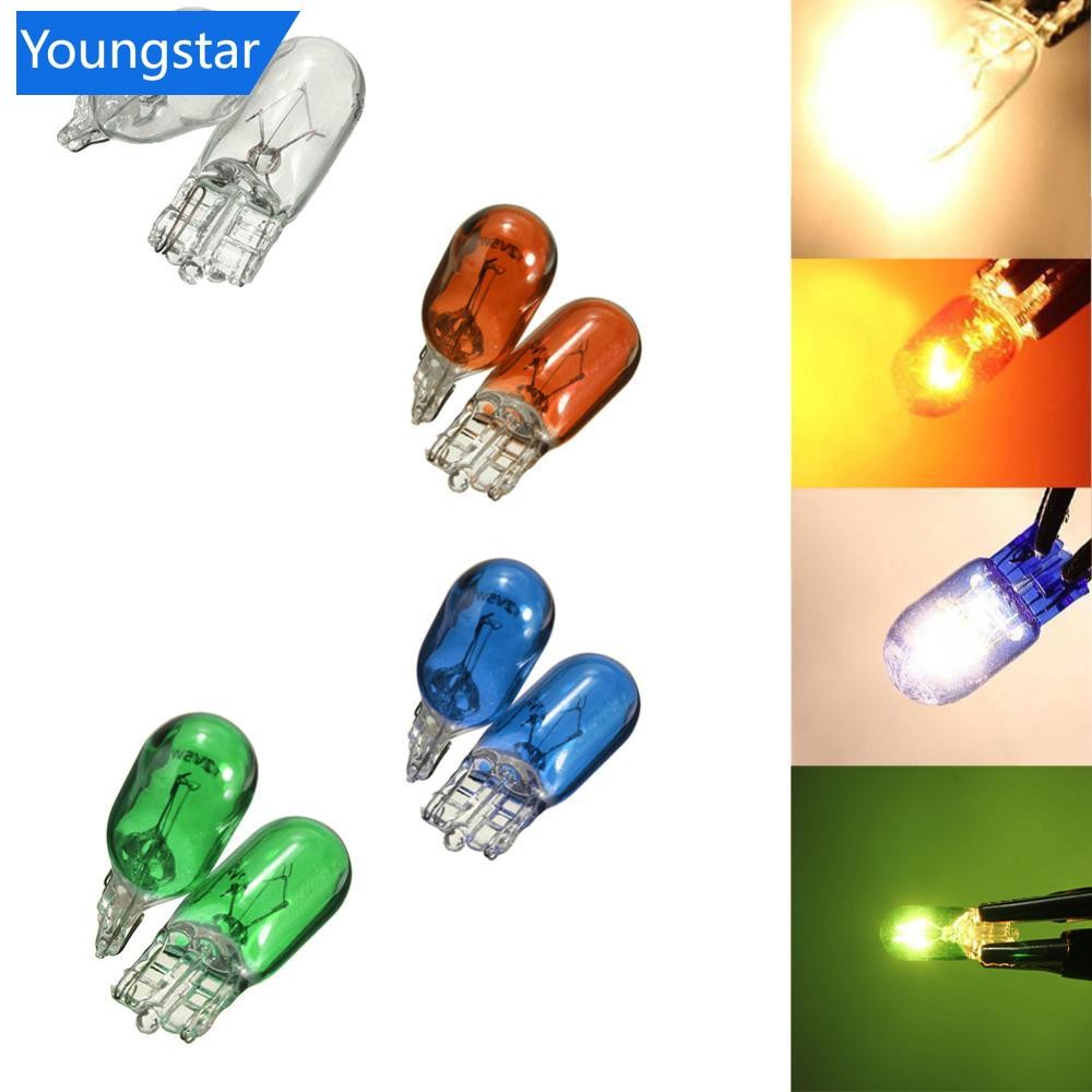 FYY 2 ชิ้น T10 Wedge Halogen W5W 501 194 หลอดไฟ LED ภายในรถยนต์รถบรรทุก ...