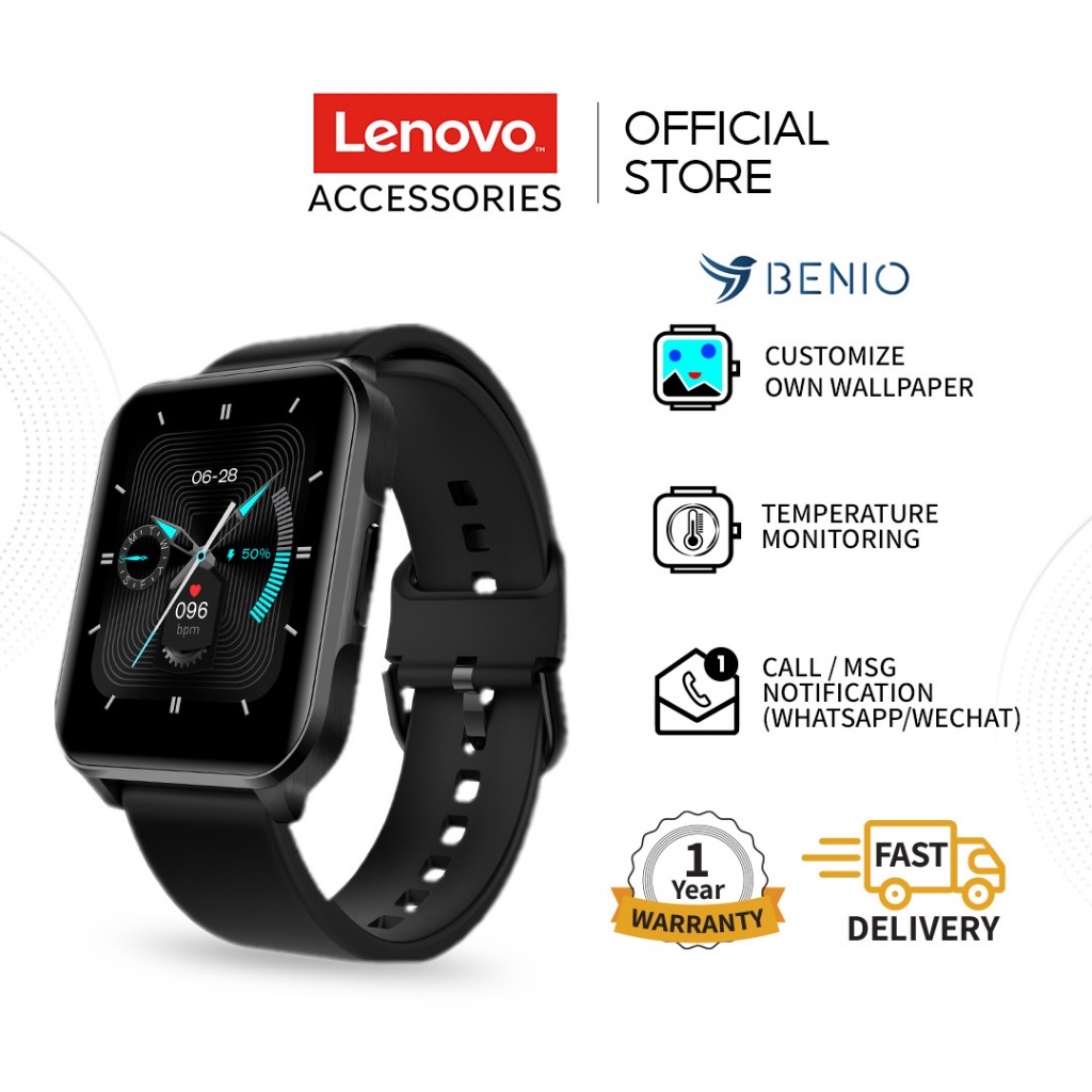 Lenovo S2 Pro / BENIO Lark / Lark Pro Smart Watch (HD Full Touch Color ...