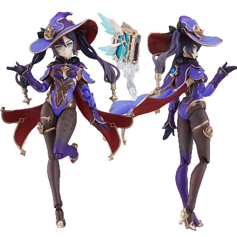 15cm Figma #548 Genshin Impact Mona Anime Figure Mona Mirror Reflection ...