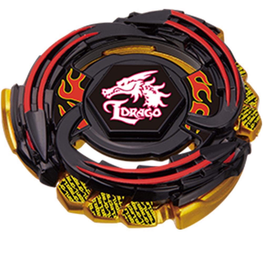 Takara TOMY Lightning L-Drago BLACK GOLD Metal Fusion WBBA Beyblade BB ...