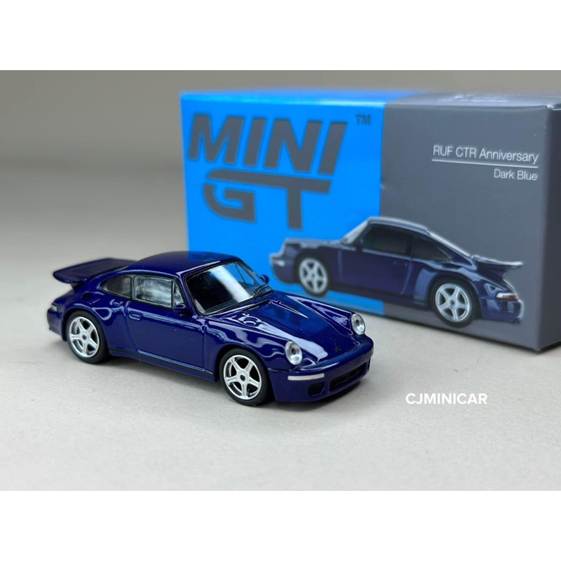🔹RUF CTR Anniversary Dark Blue #451 Scale 1:64 ยี่ห้อ Mini gt | Shopee ...