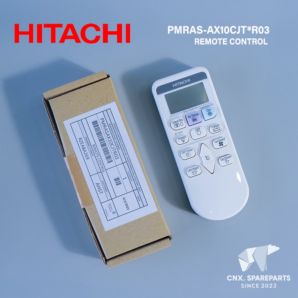 PMRAS-AX10CJT*R03 รีโมทแอร์ Hitachi (Remote Control) รีโมทแอร์ฮิตาชิ อะไหล่แอร์ ของแท้ศูนย์ ...