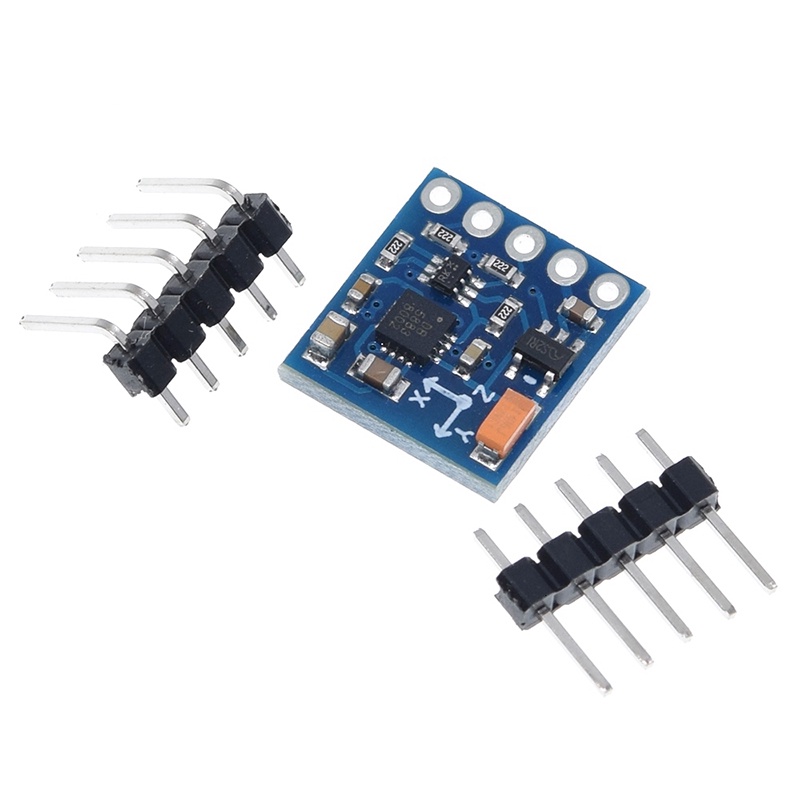 Gy-271 HMC5883L 3V-5V เข็มทิศสนามแม่เหล็กสามแกน Arduino IIC บอร์ด ...