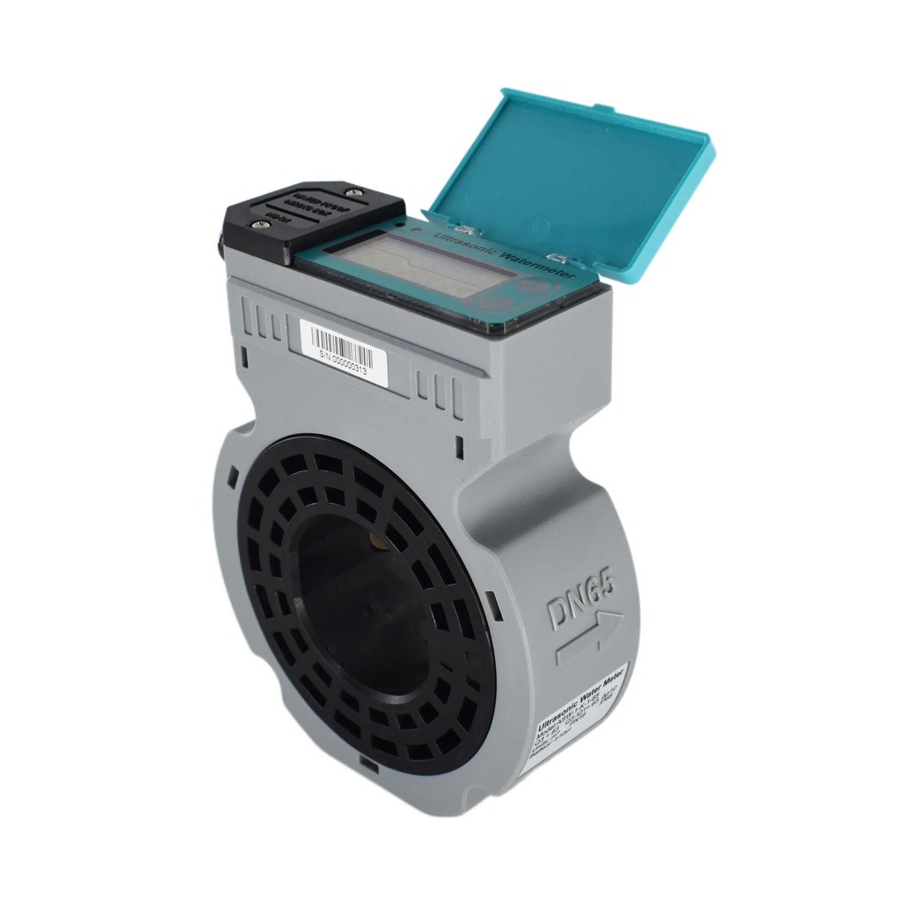 Ultrasonic Water Meter DN50 DN65 DN80 DN100 DN150mm RS485 Digital Water Flowmeter IP68 Sandwich ...