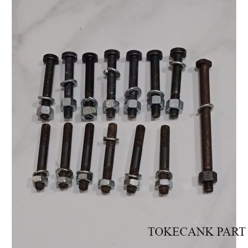 Mesin Bolt baud regkes crankcase Engine Block set vespa vbb super ...