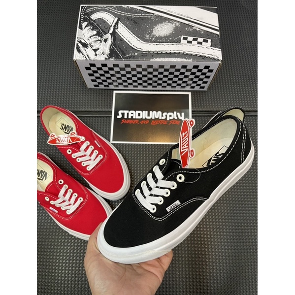 STADIUM SPLY VANS VAULT PREMIUM UA AUTHENTIC SLIP ON CLASSIC SKATE ...