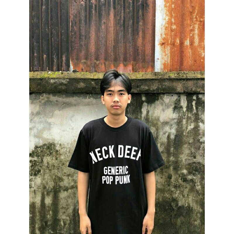 สีขาว a Neckdeep - GENERIC POP PUNK OFFICIAL | Shopee Thailand