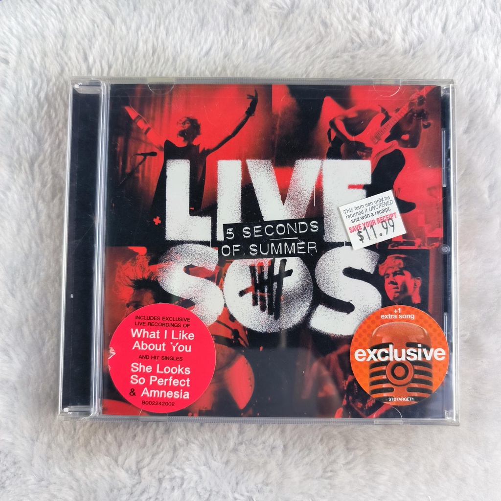 Z814 อัลบั้มซีดี LIVESOS Target Edition Original T0107 5 วินาที | Shopee Thailand