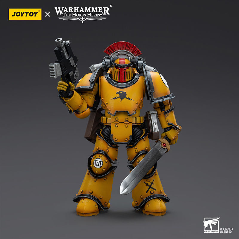 Joytoy Dark Source Warhammer Horus Troublemaker MKIII Legion Tactical ...