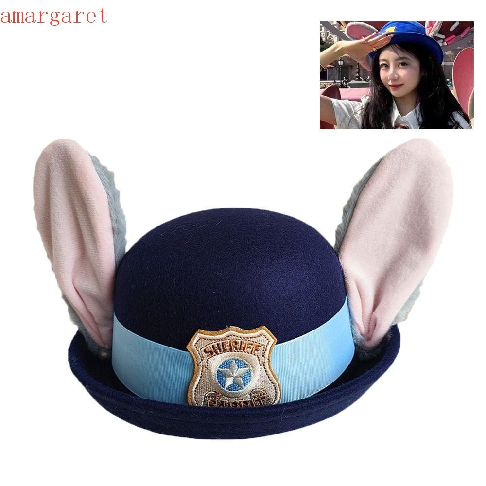 หมวก AMARGARET Judy Bowler Bowler Hat, jk Uniform Rabbit Sheriff Tweed ...