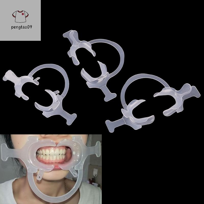 Pengtao09 ทันตกรรมแก้ม lip retractor ปากเปิด c-shape handle wing ...